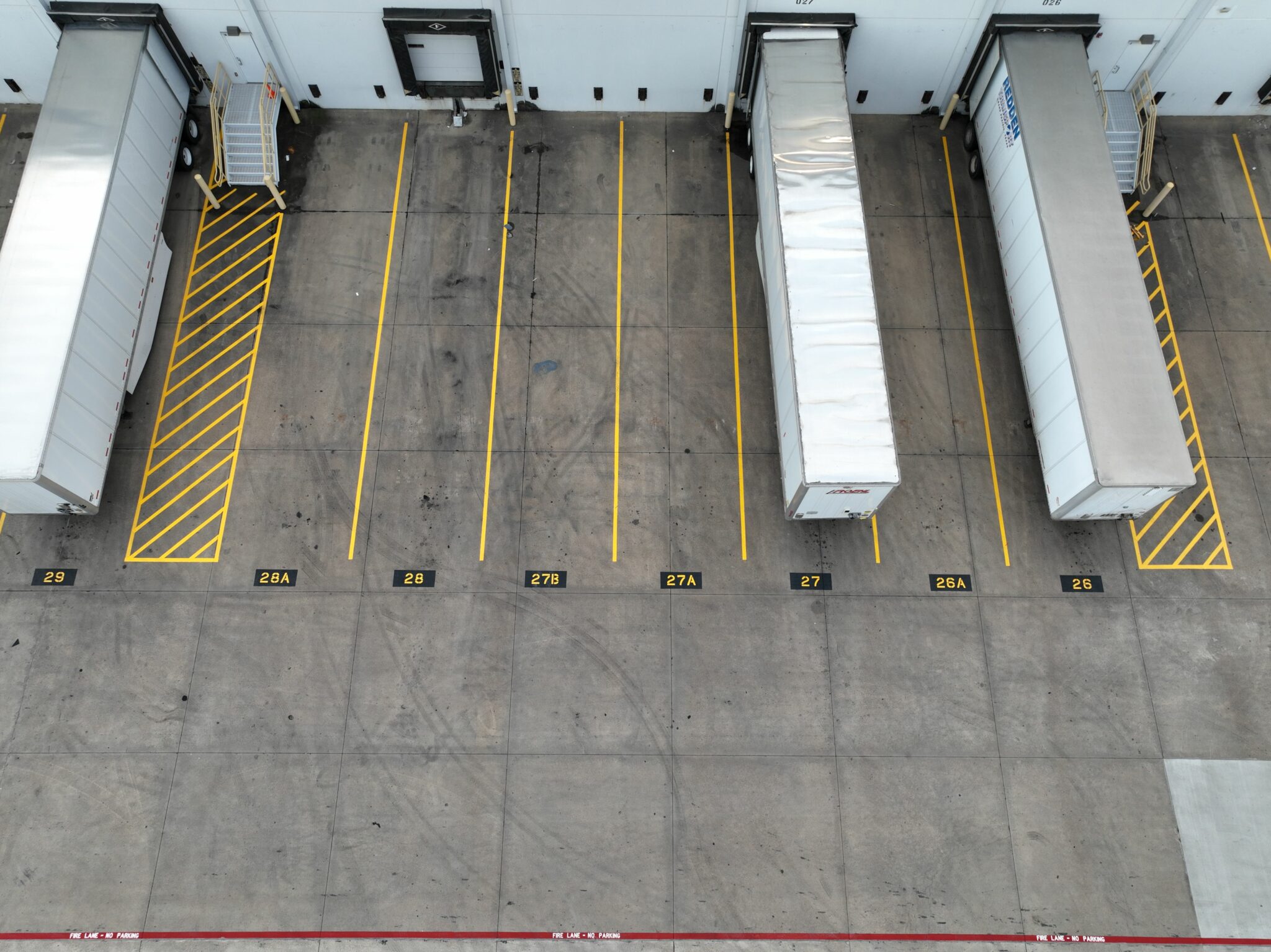 Striping & Signage Portfolio | Colt Concrete & Asphalt
